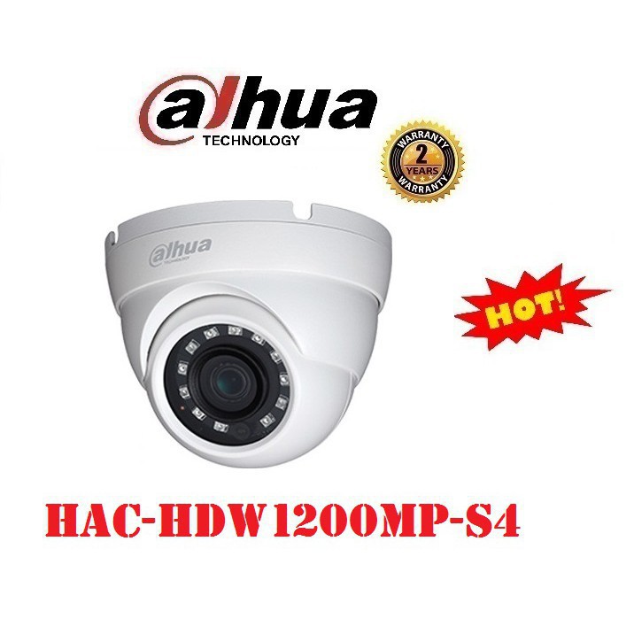 Mắt Camera Dahua HDW 1200MP-S4 ( Dome sắt 2.0MP ) | Shopee Việt Nam