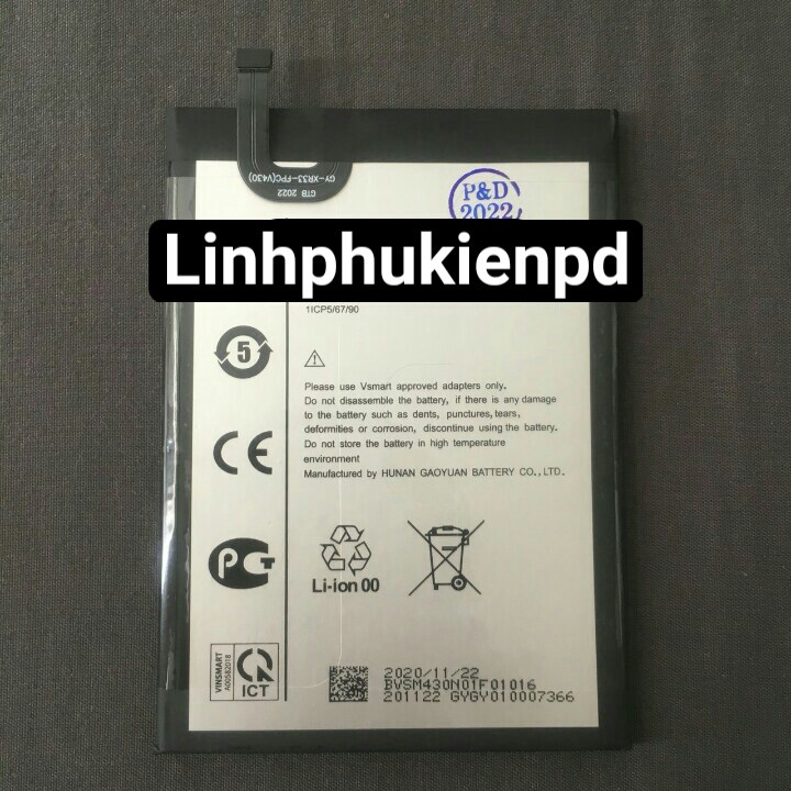 Pin Vsmart Joy 3 V430 V430A BVSM-430 Vsmart Live 4 V640 | Shopee Việt Nam