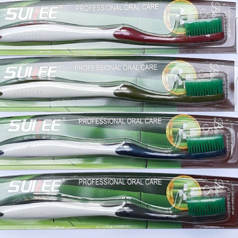 [03 cây] Bàn chải đánh răng muối tre lông tơ chống hôi miệng Suree Thái Lan | Shopee Việt Nam