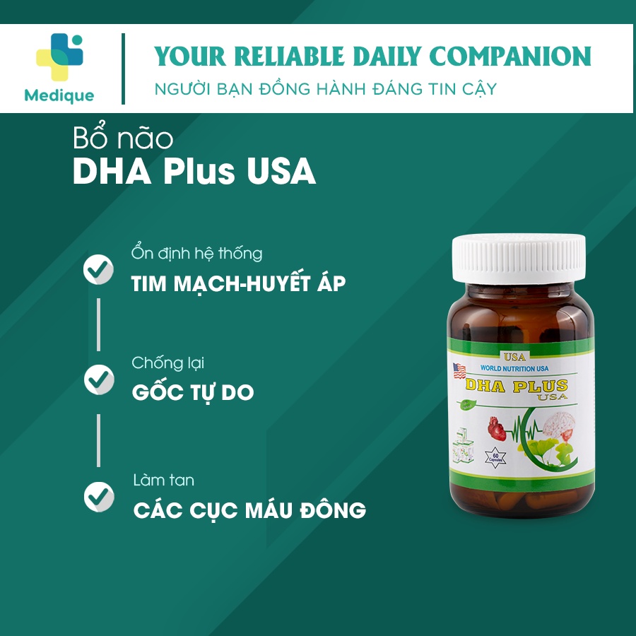 Ổn Định Huyết Áp-Tim Mạch, Làm Tan Các Cục Máu Đông, Chống Lại Các Gốc Tự Do Hộp 60 Viên Hoạt ...