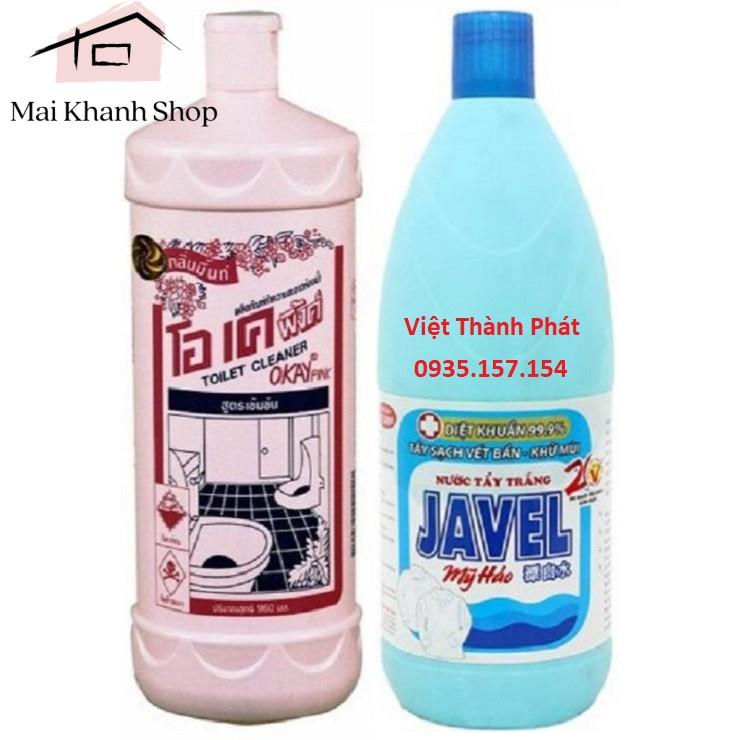 ComBo 1 Chai OKAY Thái Lan + 1 Chai Javen - OKAY 960ml + JAVEN 1000ml ...