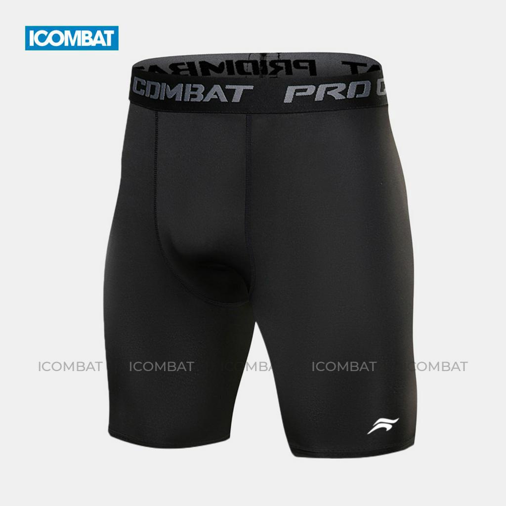 Quần short bó PRO COMBAT tập gym cho nam legging Techfit Coolmax | Shopee Việt Nam