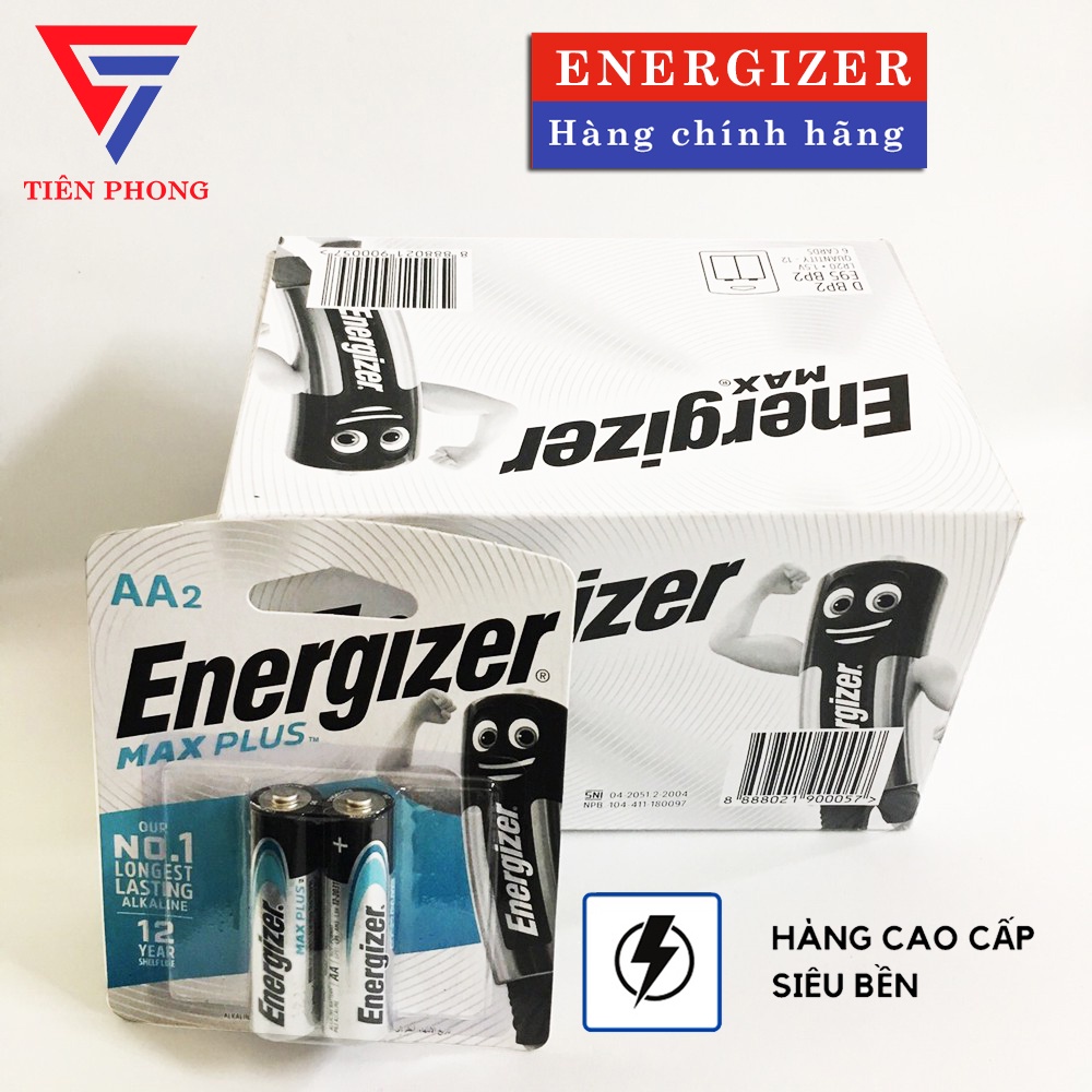 Pin tiểu AA Plus Energizer (LR6/ EP91/ BP2) chính hãng - Vỉ 2 viên ...