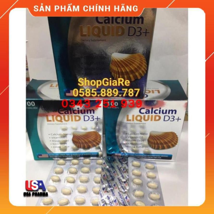 Liquid Calcium D3 Bổ sung canxi Chống Còi Xương, Loãng Xương, Kém phát ...