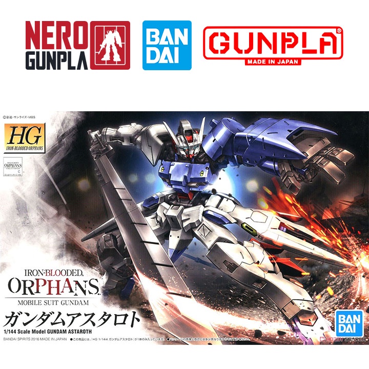 Mô Hình Lắp Ráp Bandai Gunpla HG IBO 1/144 Gundam Astaroth | Shopee ...
