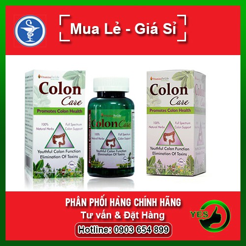 Colon Care Vitamins For Life - Giúp Giải Độc Đại Tràng, Thanh Lọc Hệ ...