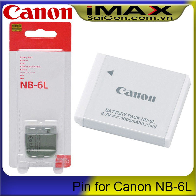 PIN THAY THẾ PIN MÁY ẢNH CANON NB-6L - HÀNG NHẬP KHẨU | Shopee Việt Nam