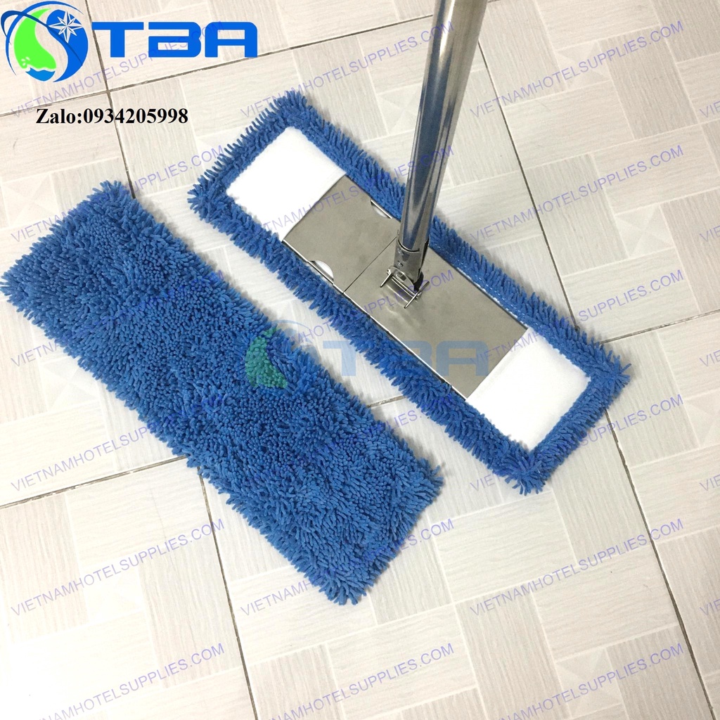 Combo cây lau sàn công nghiệp 45cm màu xanh cán thẳng nhập khẩu cao cấp siêu thấm hút | Shopee ...