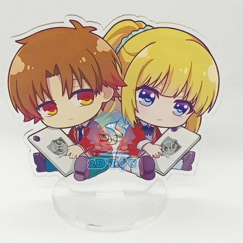 Mô hình Standee Chibi nhân vật Anime Chào mừng đến lớp học đề cao thực ...