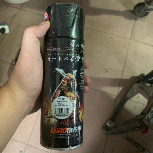 Y139-Sơn xịt samurai màu xanh dương candy | Shopee Việt Nam