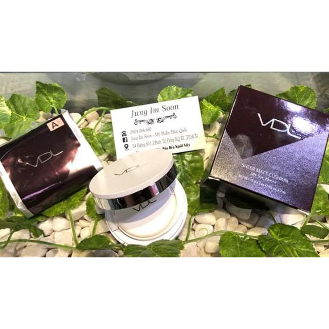 PHẤN NƯỚC VDL KIỀM DẦU , CHE PHỦ CAO SHEER MATT CUSHION SPF50+/PA ...
