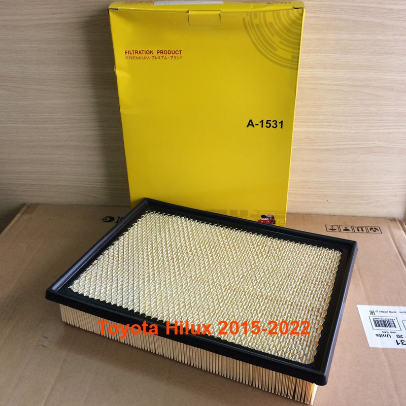 Lọc gió động cơ Toyota Hilux 2015, 2016, 2017, 2018, 2019, 2020, 2021, 2022 2023 A1531 JS ...