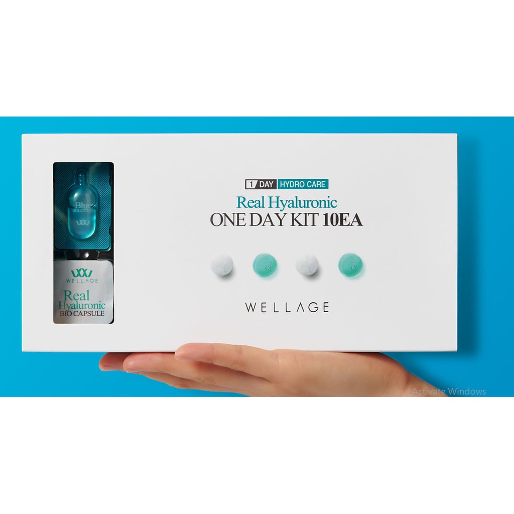 Wellage Real Hyaluronic One day Kit (10ea) | Shopee Việt Nam