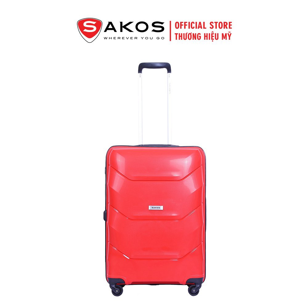 Vali Kéo Nhựa Du Lịch SAKOS MILANO Z26 - Size M/ 24inch/ Ký Gửi (Trung) - Khóa TSA - Nhựa PP ...