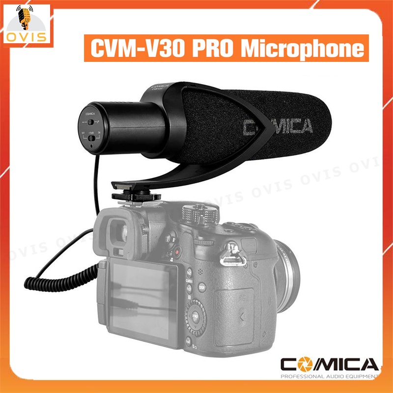 Comica CVM-V30 PRO - Micro Thu Âm Định Hướng (Shortgun) Cho Máy Ảnh ...