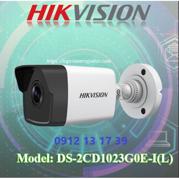 Camera giám sát Hikvision DS-2CD1023G0E-I(L) hết, DS-2CD1021G0-I 1021 , 1121 POE Hàng chính hãng ...