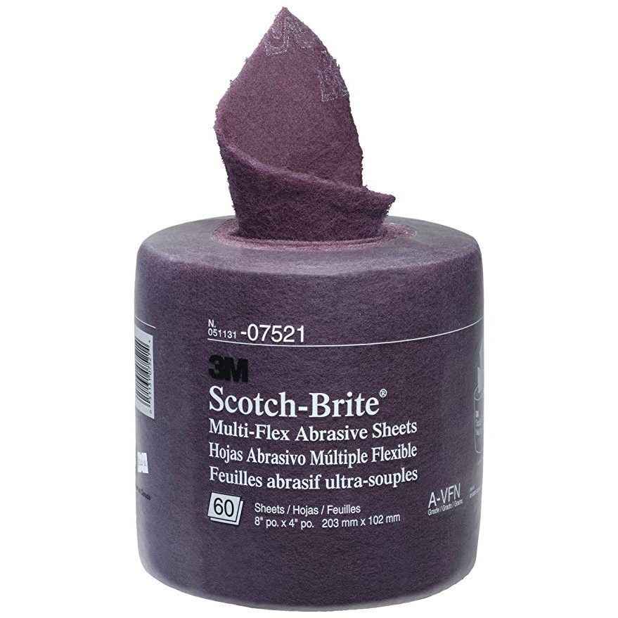 Bùi nhùi cao cấp 3M Scotch Brite Multi-Flex Abrasive Sheet Roll, Very ...