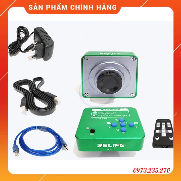 Camera gắn kính hiển vi 3 mắt cổng HDMI Relife M-12 38 Megapixel | Shopee Việt Nam