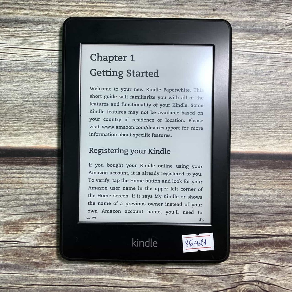 [Máy Nhật Cũ] Máy Đọc Sách Kindle Paperwhite Gen 1 5th Code 86421 ...