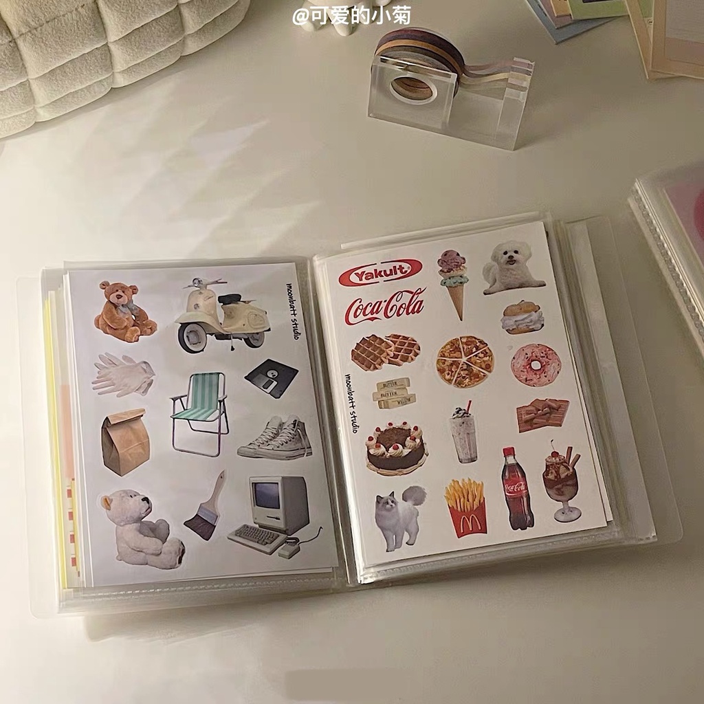 Sổ lưu trữ sticker, album đựng ảnh size A6 | Shopee Việt Nam