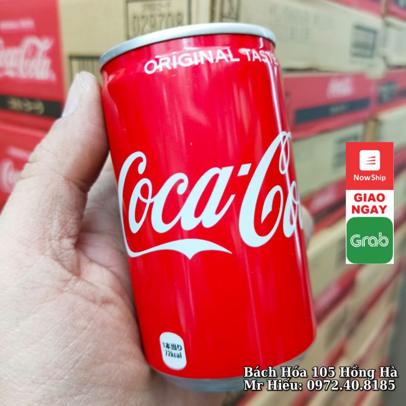 [Hỏa tốc] Thùng Coca mini Nhật 160ml gồm 30 lon | Shopee Việt Nam