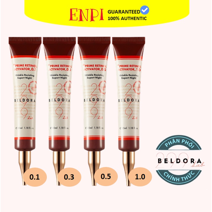 Kem dưỡng retinol trẻ hóa da Beldora 299 Prime Retinol Activator ...