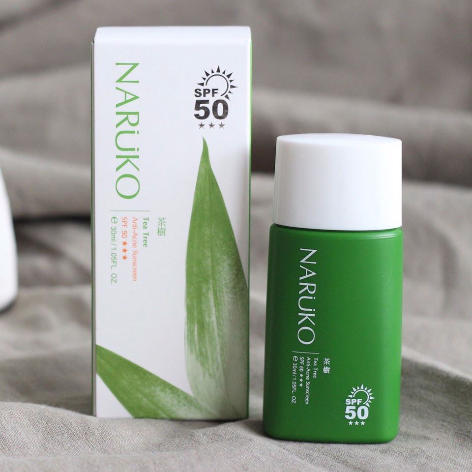 Kem Chống Nắng Naruko Tea Tree Anti – Acne Sunscreen SPF50 PA+++ 30ml ...