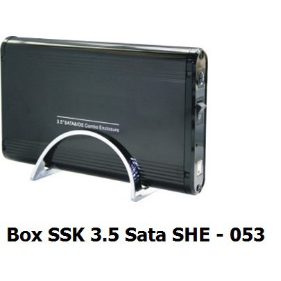 Case Ổ Cứng- Hộp Đựng ổ cứng,HDD Box SSK 3.5 Sata (SHE 053) | Shopee ...
