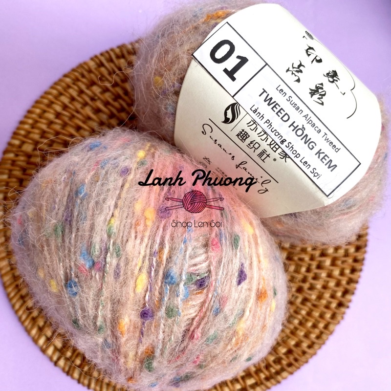 Len Susan Tweed Đốm Sắc Màu Mùa Thu Đông | Shopee Việt Nam