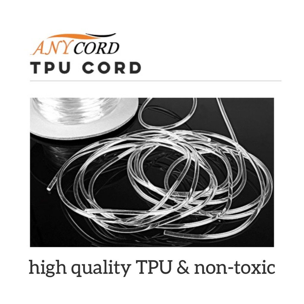 Dây cước đàn hồi CRYSTAL TEC 5m/roll, 0.8mm~1.0mm | Shopee Việt Nam