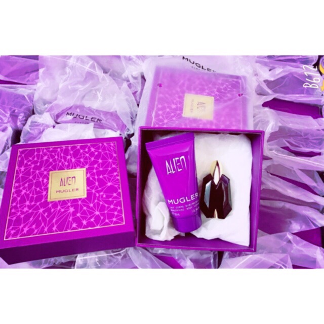 [mini gift set] Set nước hoa + lotion Alien Mugler | Shopee Việt Nam