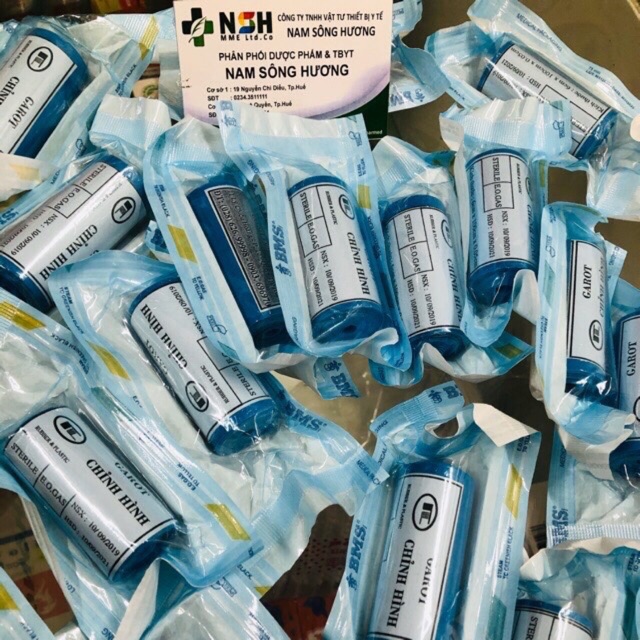 Dây garo cao su chỉnh hình 4cm x 100cm và dây garo cao su định hình 6cm ...