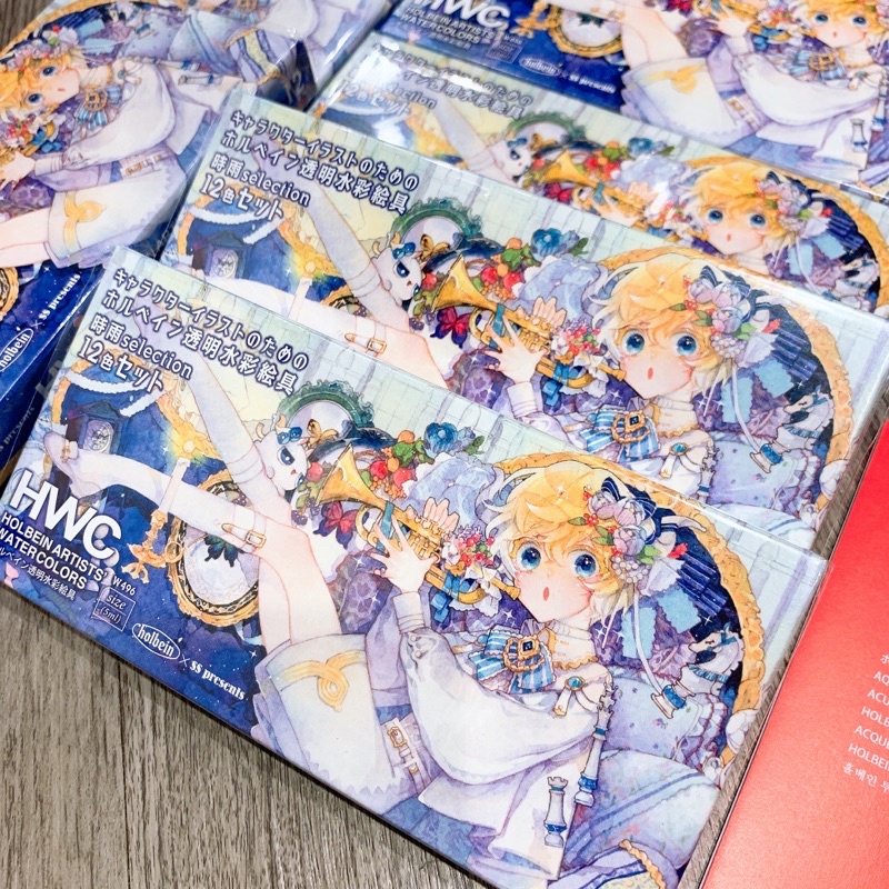 [HOLBEIN] Set màu nước 12 màu phiên bản giới hạn của hoạ sĩ Shigure ...