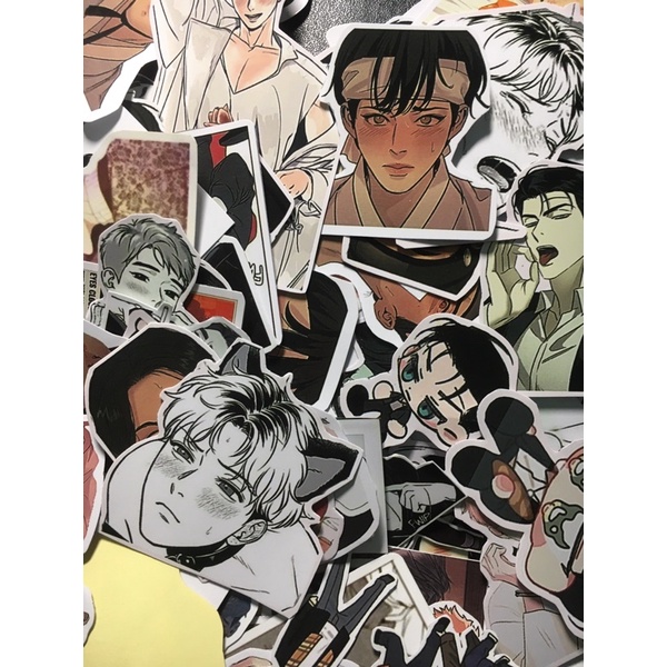Stiker bl ngẫn nhiên 1k🔥 /com 10 nhãn boylove, ngôn ngữ kí hiệu, dạ ký ...