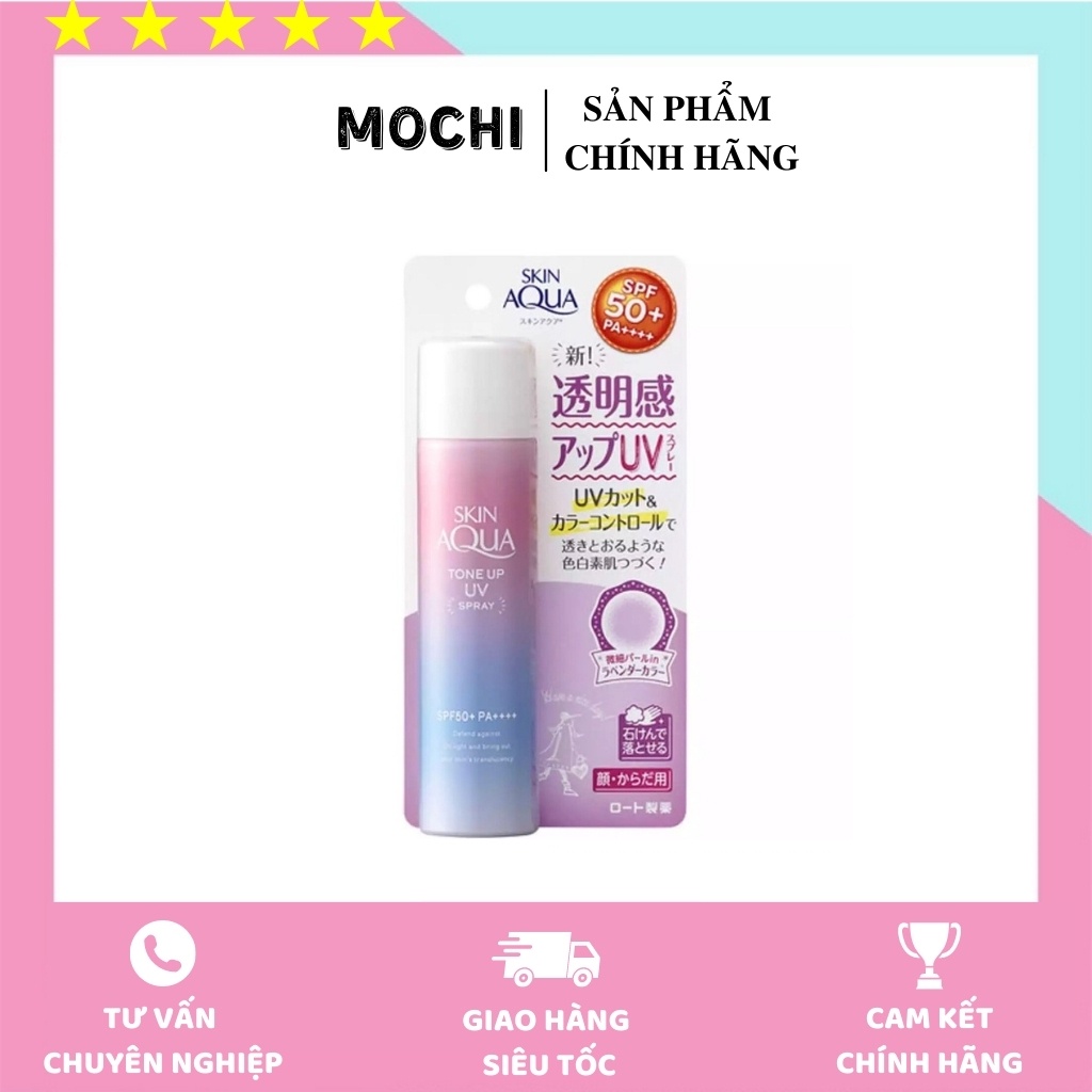 Xịt Chống Nắng Skin Aqua Tone Up UV 70g | Shopee Việt Nam