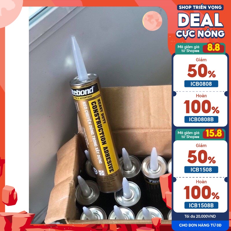 Keo tibon titebond cao cấp- Keo dán xây dựng đa năng | Shopee Việt Nam