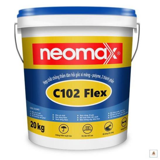 Neomax C102 Flex - Thùng 20kg - Chống thấm gốc Polymer 2 thành phần ...