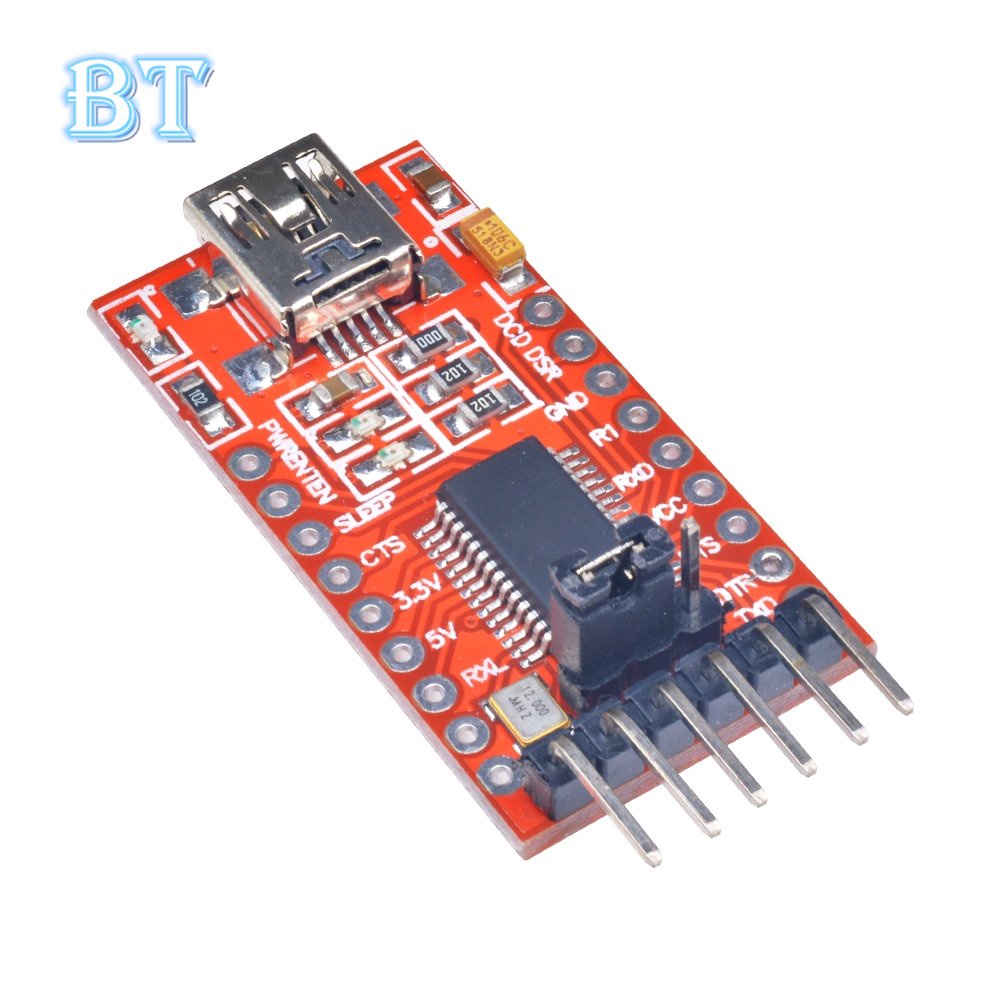 Bảng Mạch Cổng USB Arduino FTDI TTL 3.3V 5.5V FT232RL Cho Arduino ...