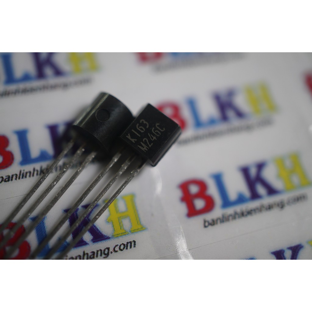 2 IC Mosfet N-Channel 2SK163 K163 50V 30ma TO-92 chính hãng NEC ...