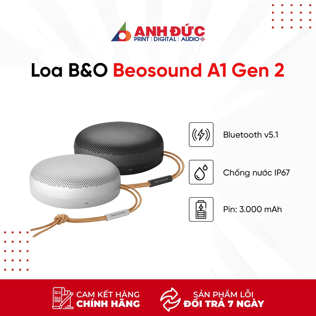 Loa Bluetooth B&O Beosound A1 Gen 2 Chính Hãng (Chống nước IP67) - Bảo Hành 24 Tháng | Shopee ...