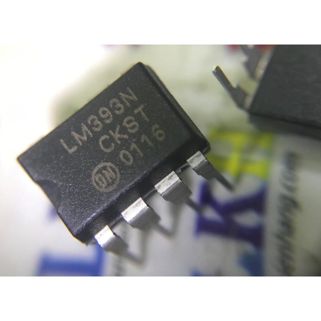 4 IC Opam LM393N LM393 DIP-8 chính hãng ON | Shopee Việt Nam