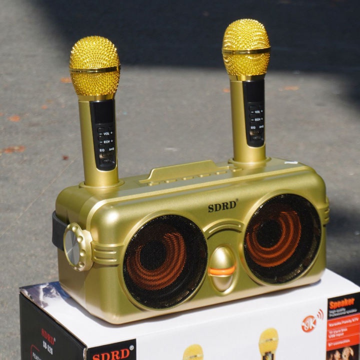 Loa Karaoke SDRD SD-326 Cao Cấp, Bluetooth 5.0, Dung Lượng Pin Lớn ...