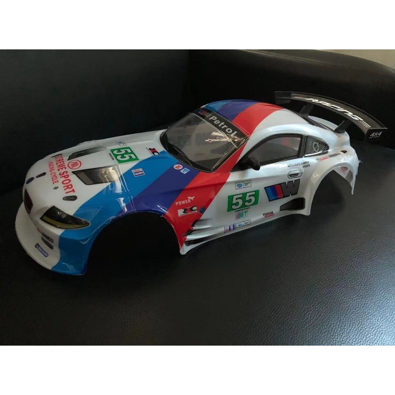 vỏ body shell car có gương và cánh gió dạng Bmw 1/10 | Shopee Việt Nam