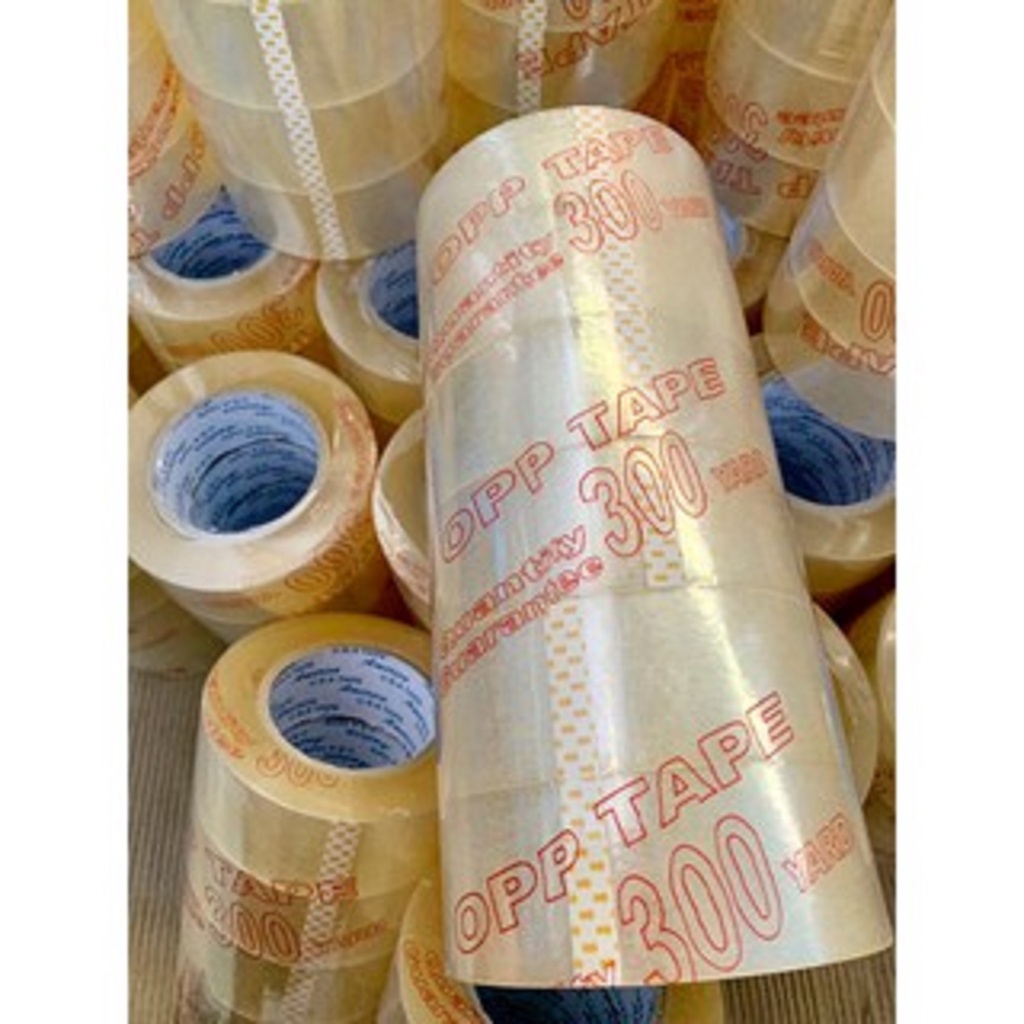 1 CUỘN BĂNG KEO TRONG LOẠI 300 YARD - KEO DÁN SIÊU DÍNH - CÓ BẢO HÀNH. [ GIỐNG CHUẨN ] | Shopee ...