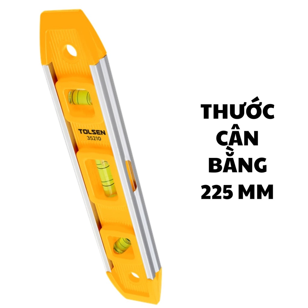 Thước Thủy Mini 22,5cm Vỏ Nhôm TOLSEN 35210 | Shopee Việt Nam