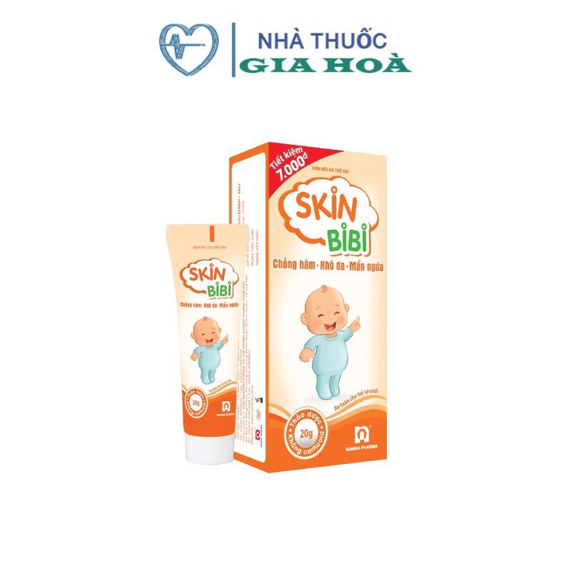 Skin Bibi / Skinbibi - Kem bôi da trẻ em chống hăm, khô da, mẩn ngứa ...
