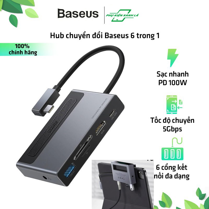 Baseus USB Hub C Hub chuyển sang HDMI Cổng PD USB 3.0 100W tương thích ...