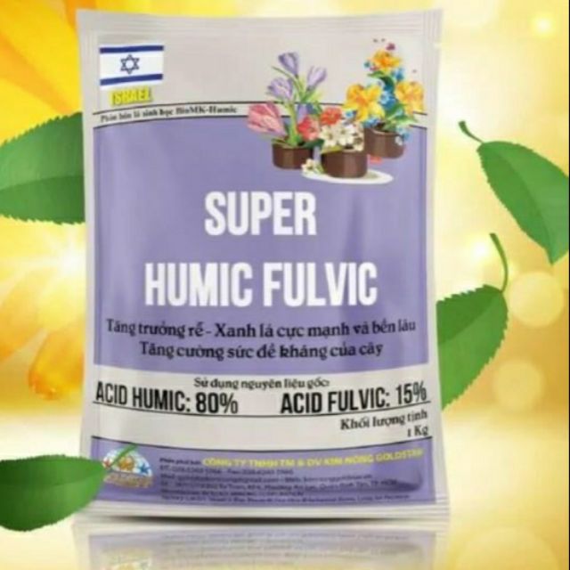 Siêu Kích Rễ SUPER HUMIC FULVIC ( gói 1kg) | Shopee Việt Nam