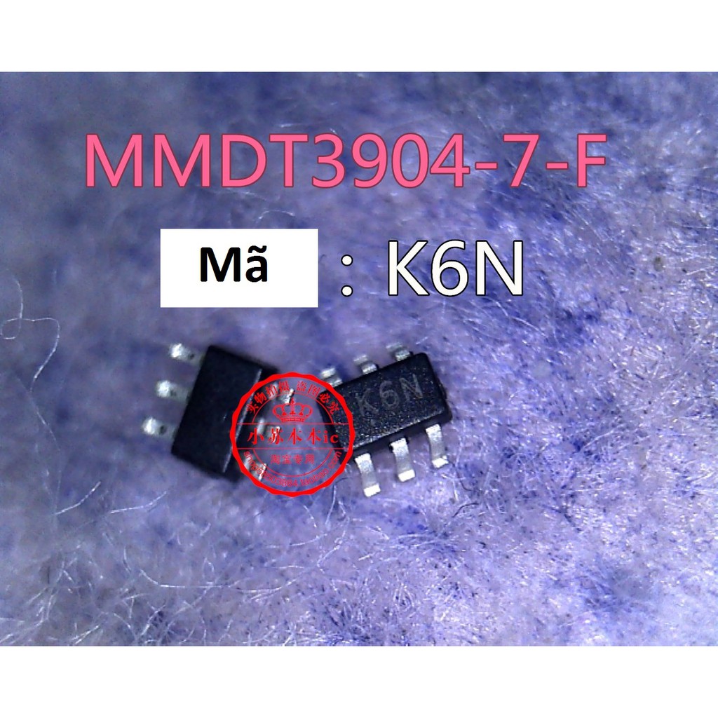MMDT3904 3904 mã K6N transistor kép - Chất lượng cao - Mới nguyên bản ...