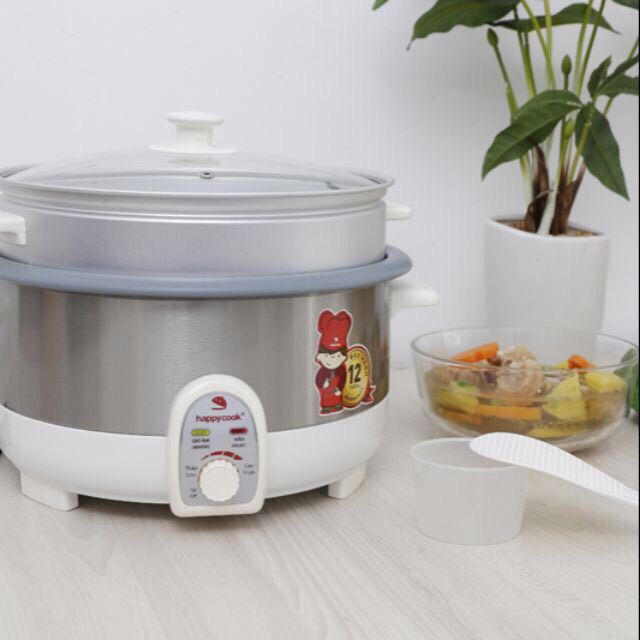 [Sản phẩm chính hãng] Nồi lẩu điện Happycook HCHP-350ST 3.5 lít ...